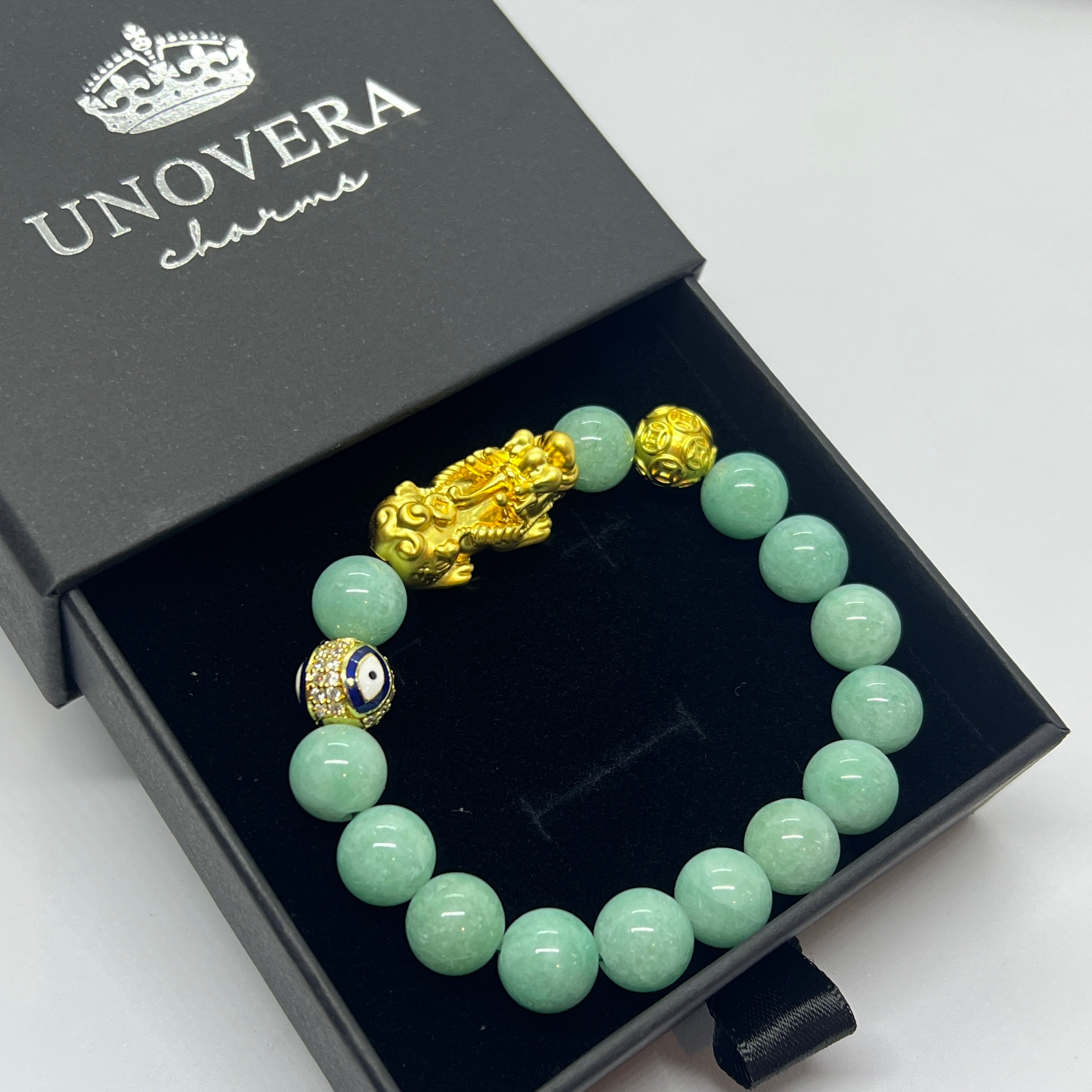 Triple Luck & Protection with Natural Authentic Hongkong Stones ...